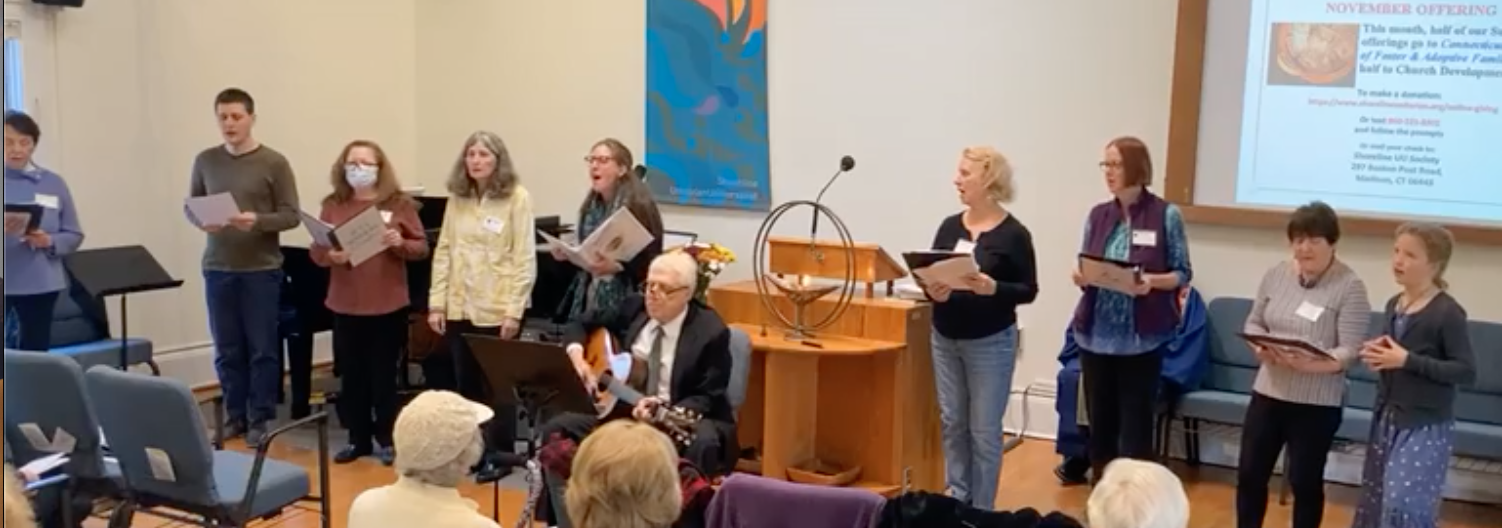 Choir News - Shoreline Unitarian Universalist Society - Madison, CT